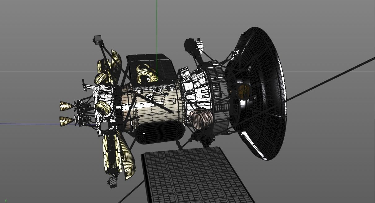 Satellite 3D model | CGTrader