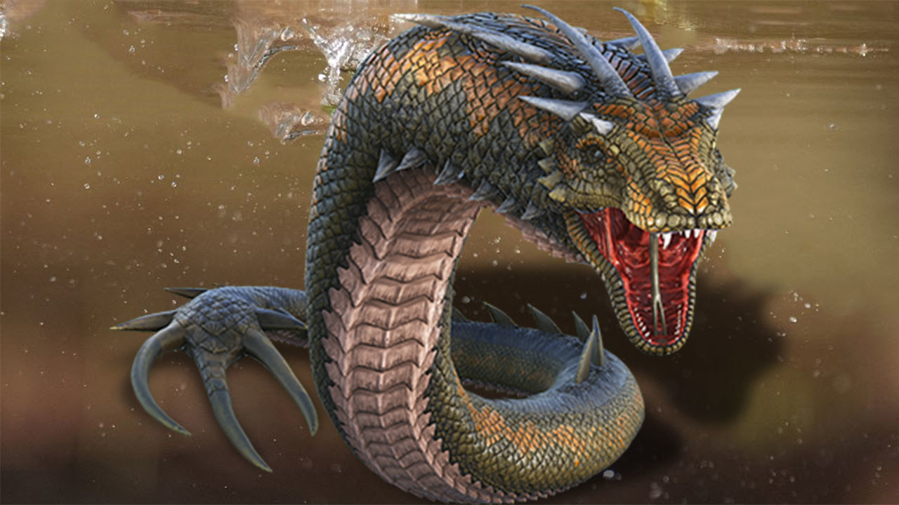 Basilisk 3D VR AR low-poly 3D model animated | CGTrader