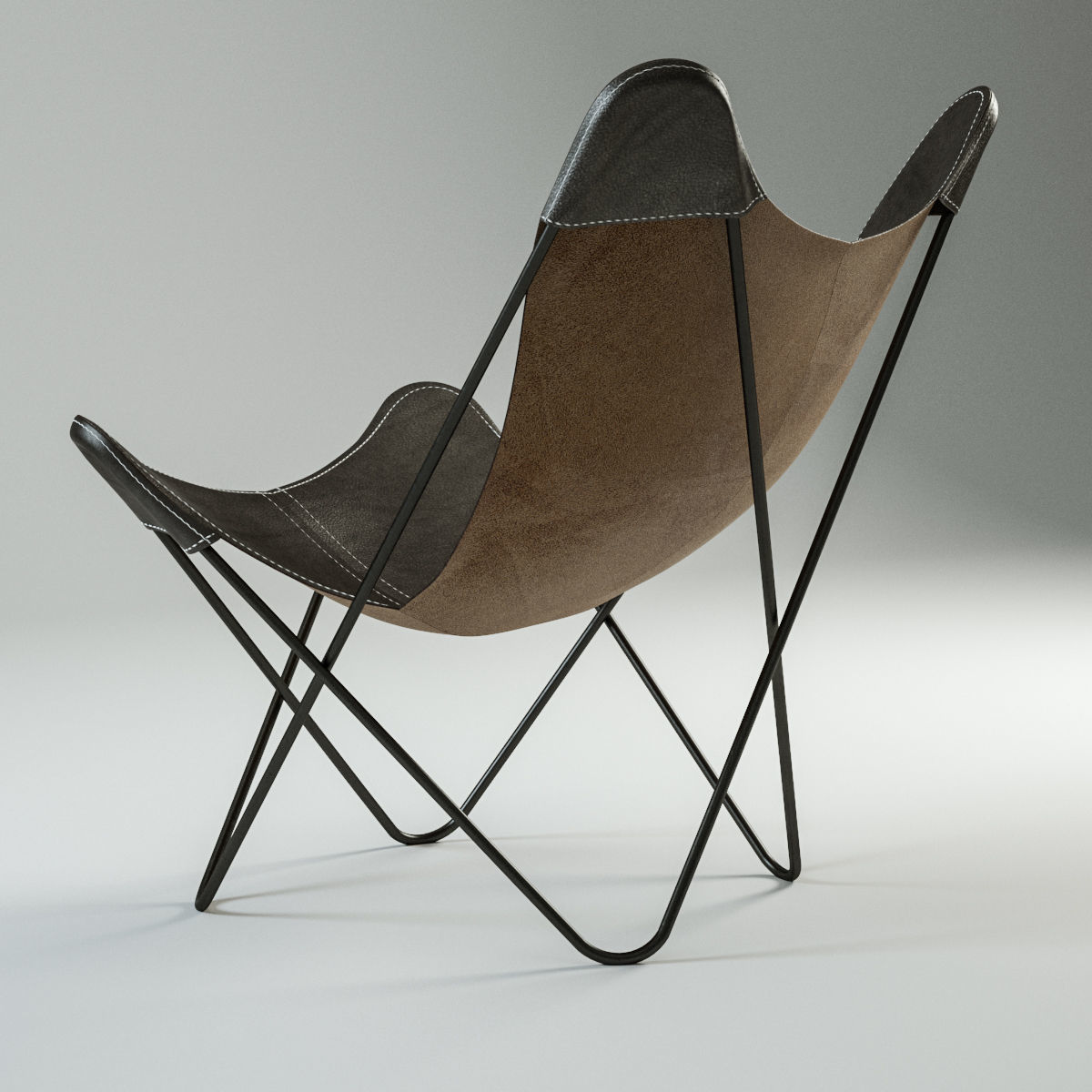 BKF Butterfly Chair 3D model | CGTrader