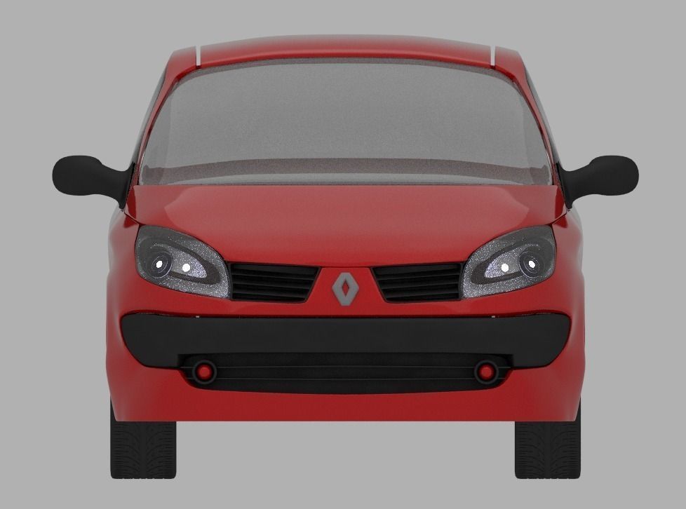 Renault scenic 3D model | CGTrader