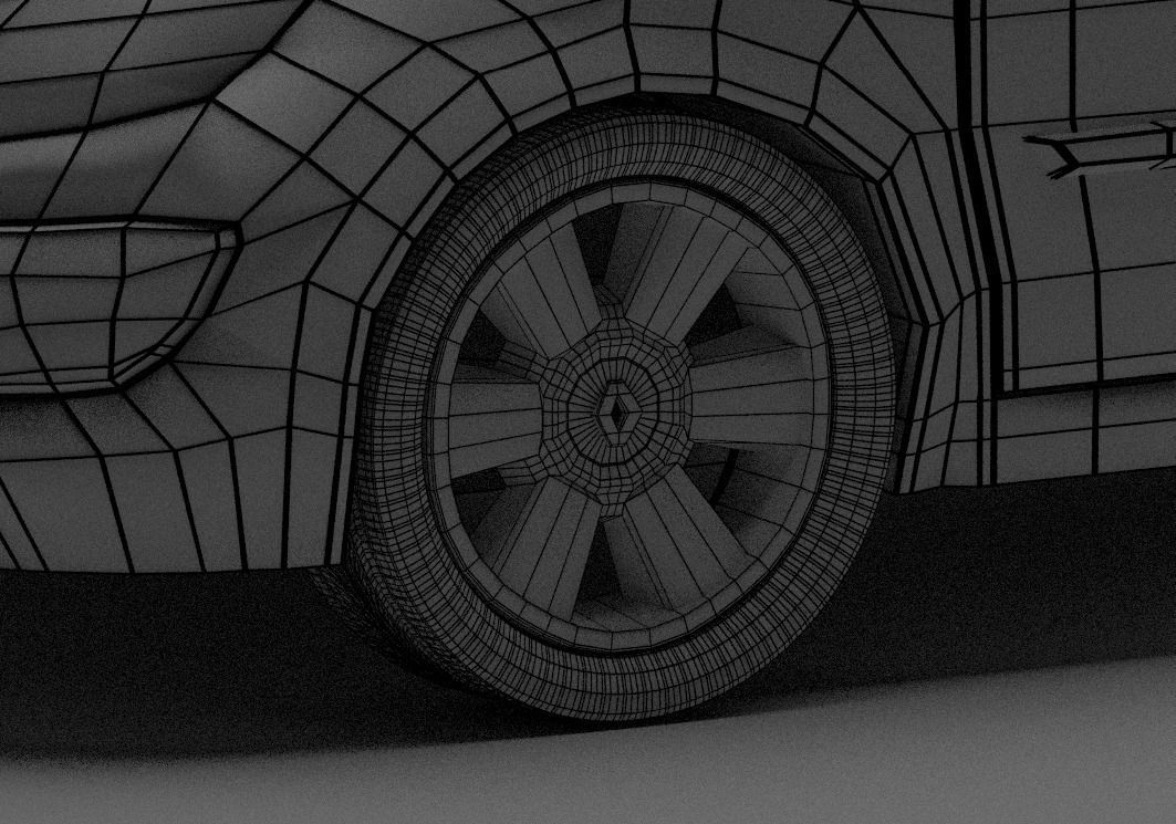 Renault scenic 3D model | CGTrader