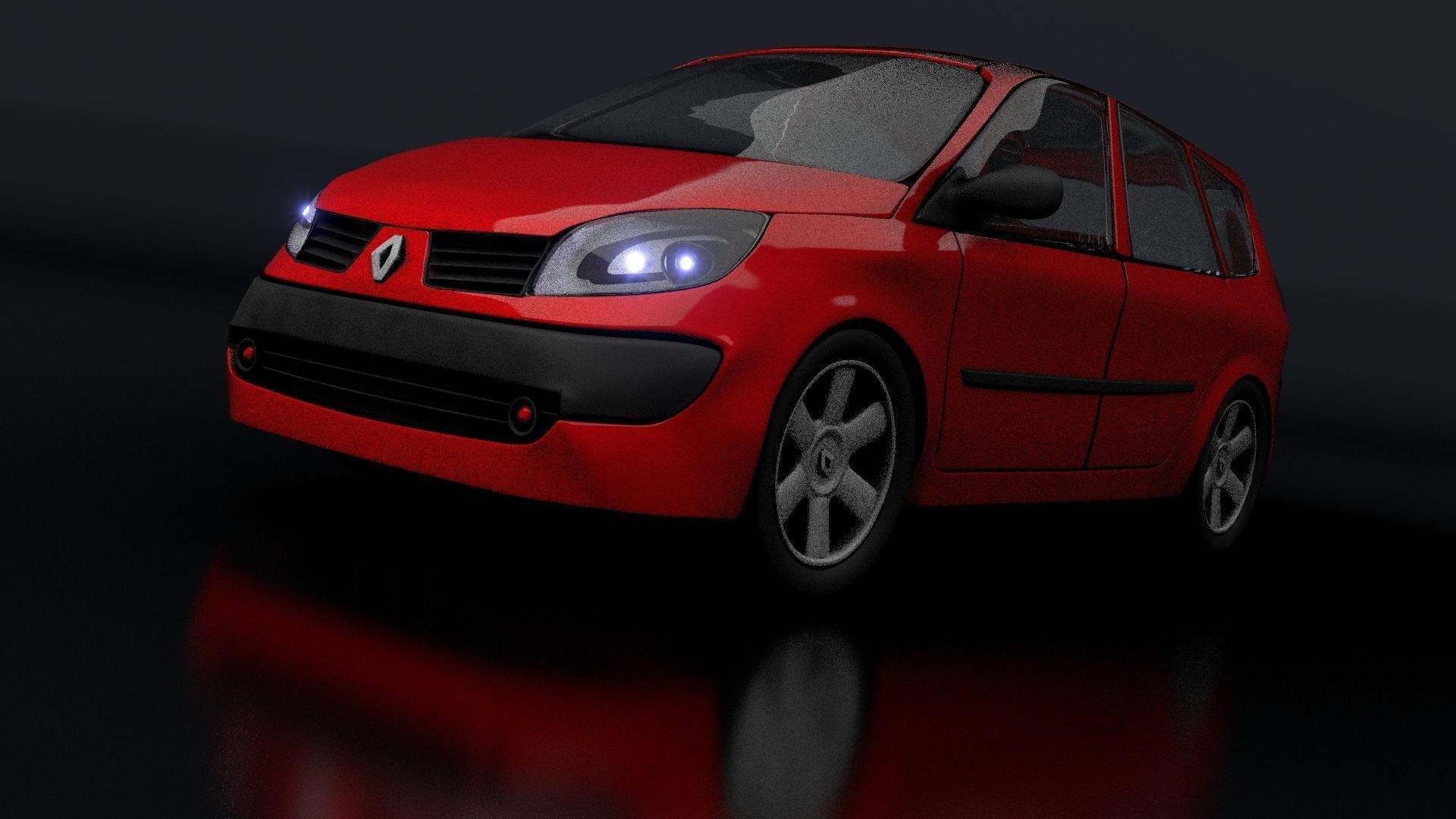 Renault scenic 3D model | CGTrader