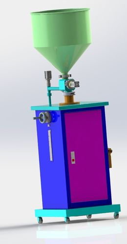 Vertical filling machine 3D model | CGTrader