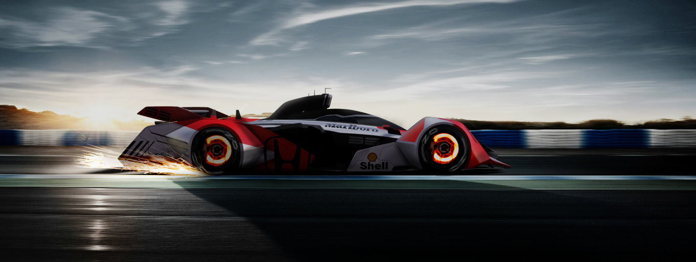 3D model F1 concept senna tribute VR / AR / low-poly | CGTrader