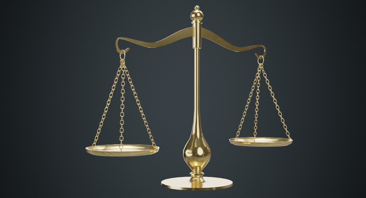 3D model Balance Scale 1A VR / AR / low-poly | CGTrader