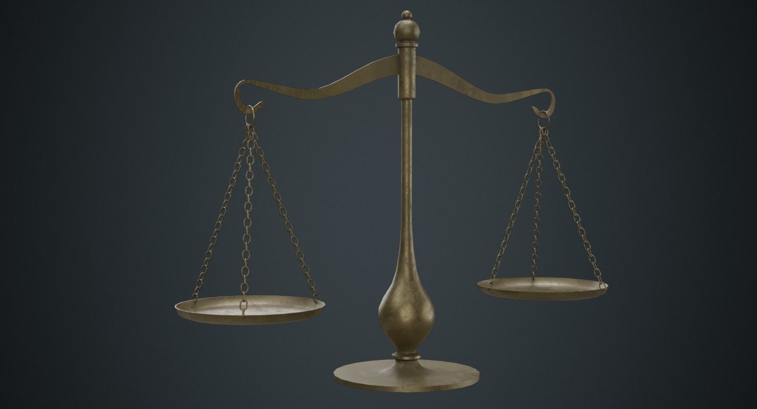 3D model Balance Scale 1C VR / AR / low-poly | CGTrader