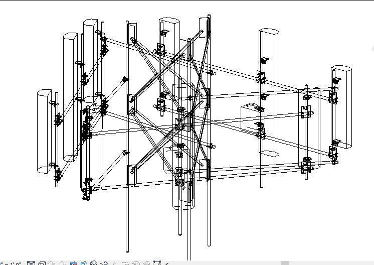 ANTENNA TOWER REVIT FAMILY 2016 3D model | CGTrader
