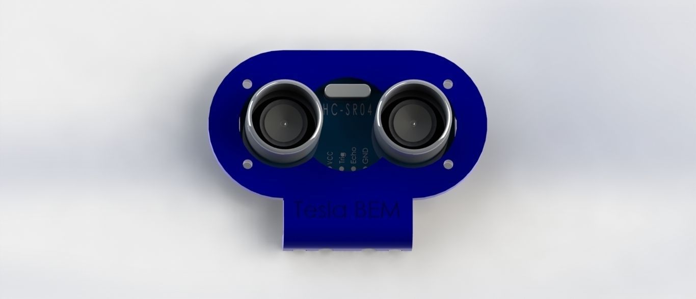 SOPORTE HC-SR04 free 3D model | CGTrader