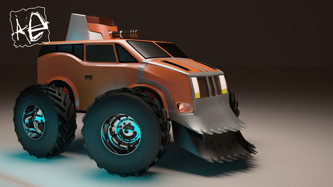 Fighting machine 3D model | CGTrader