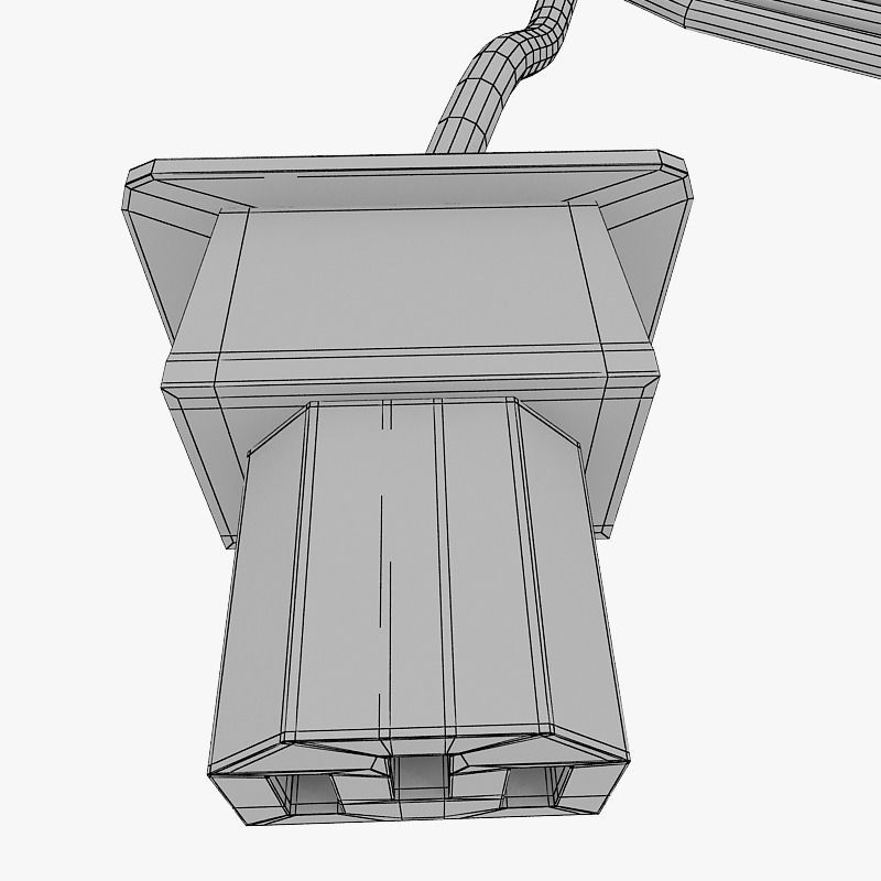 Computer cable 3D model | CGTrader