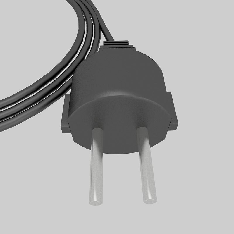 Computer cable 3D model | CGTrader