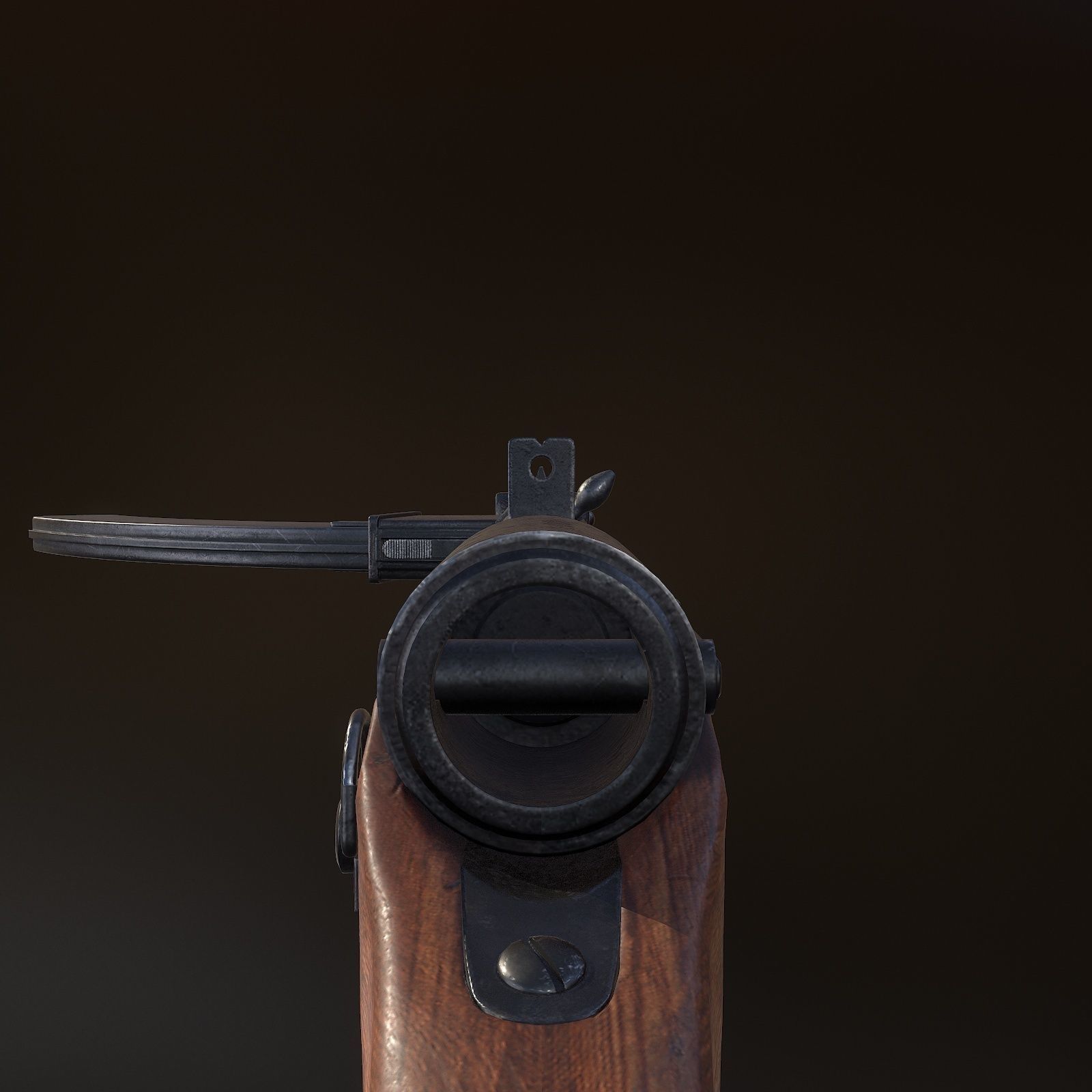 3D model Type 100 Submachine Gun VR / AR / low-poly | CGTrader