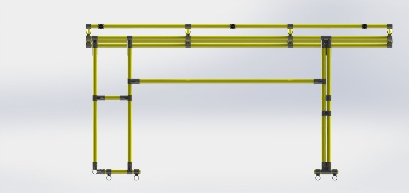 ESD PIPE TEND FRAME free 3D model | CGTrader