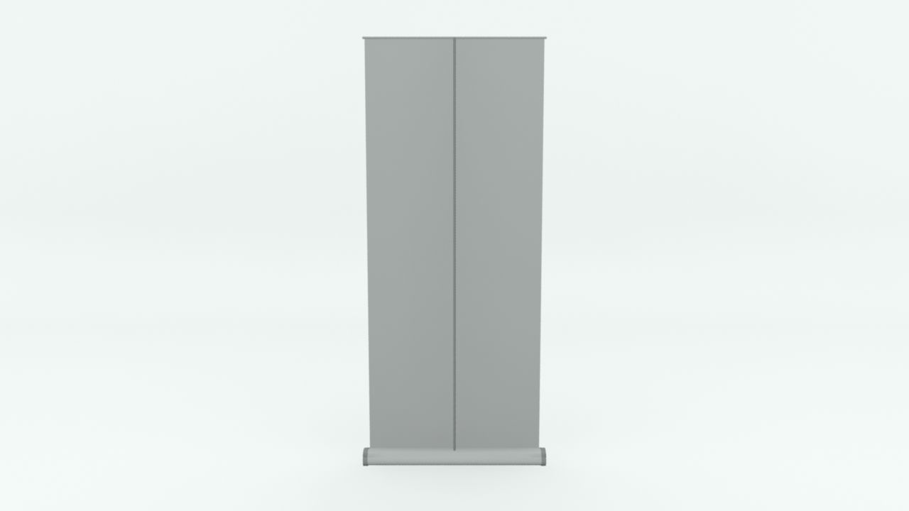 Upright Banner 3D model | CGTrader
