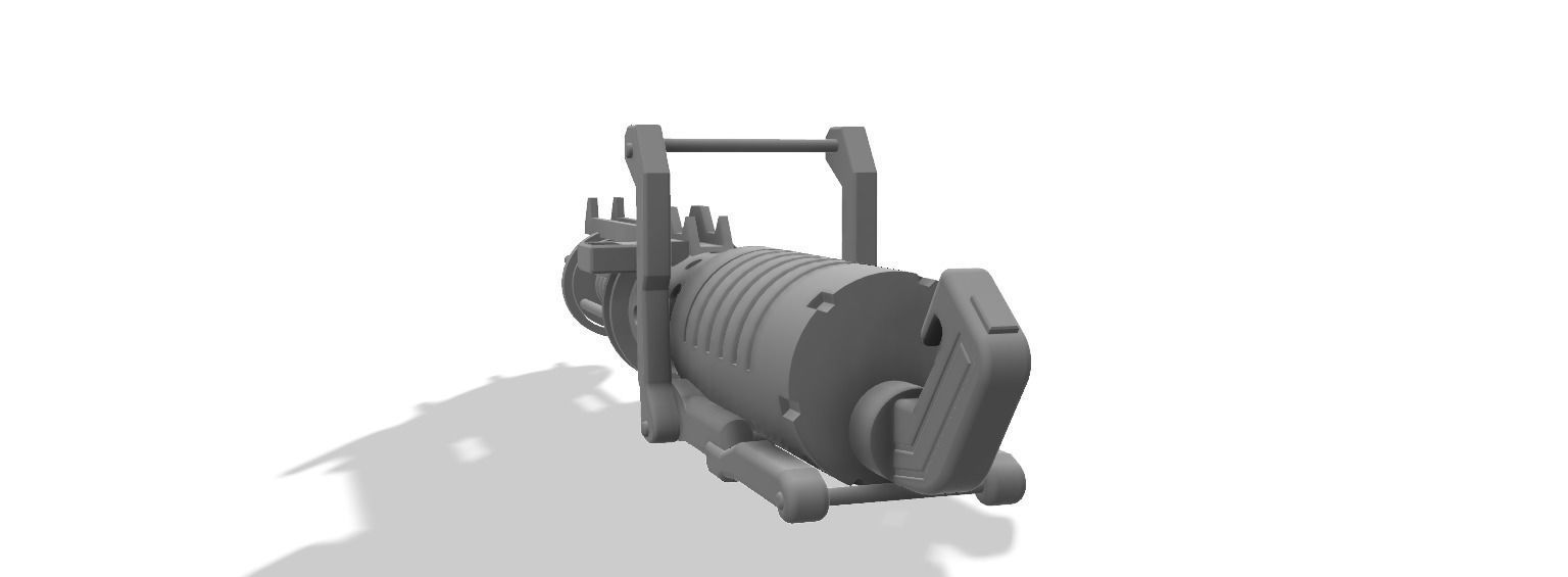 Z-6 Rotary Blaster Cannon - The Clone Wars 3D model 3D printable | CGTrader