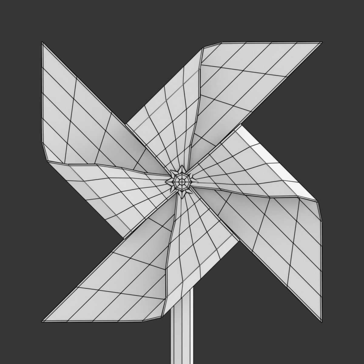 Pinwheel 3D model | CGTrader