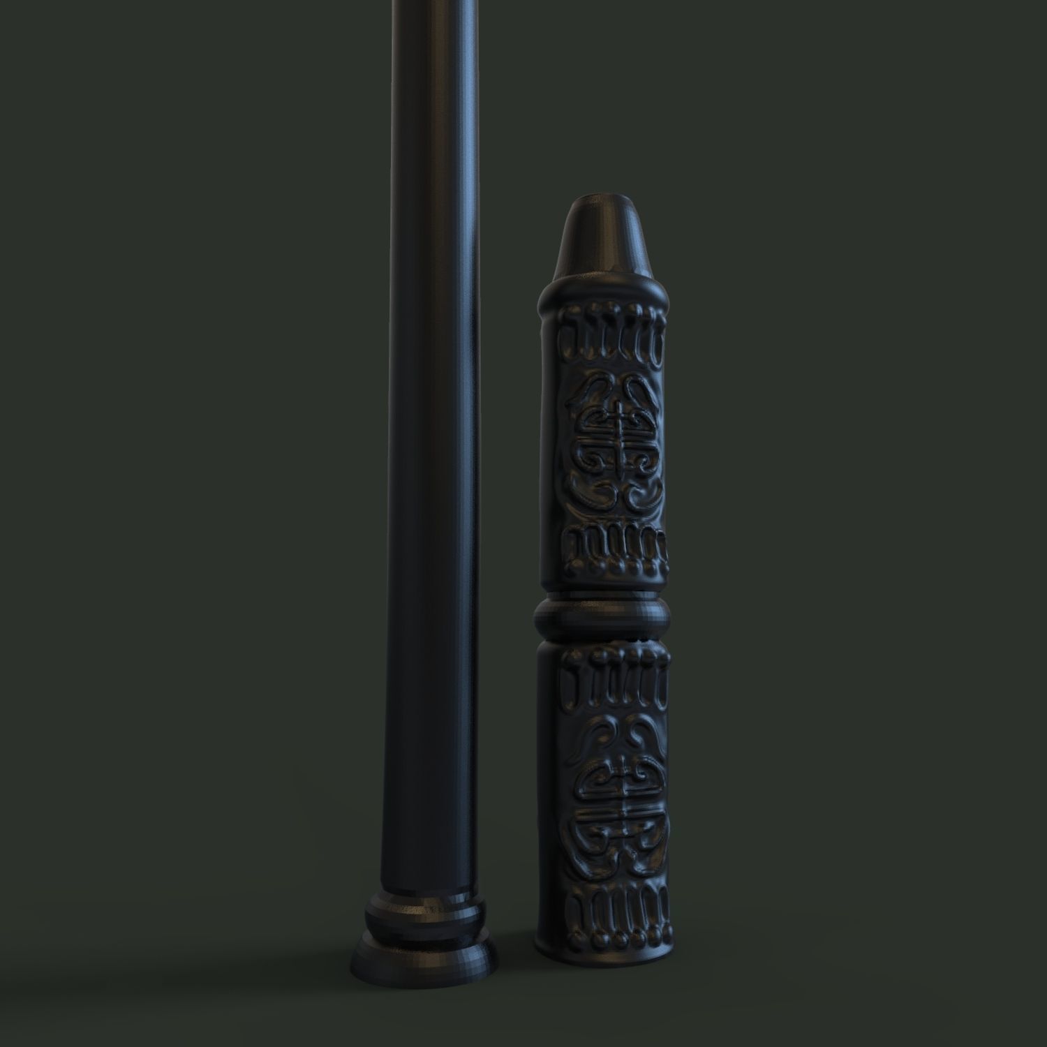 SEVERUS SNAPE WAND - HARRY POTTER 3D model 3D printable | CGTrader