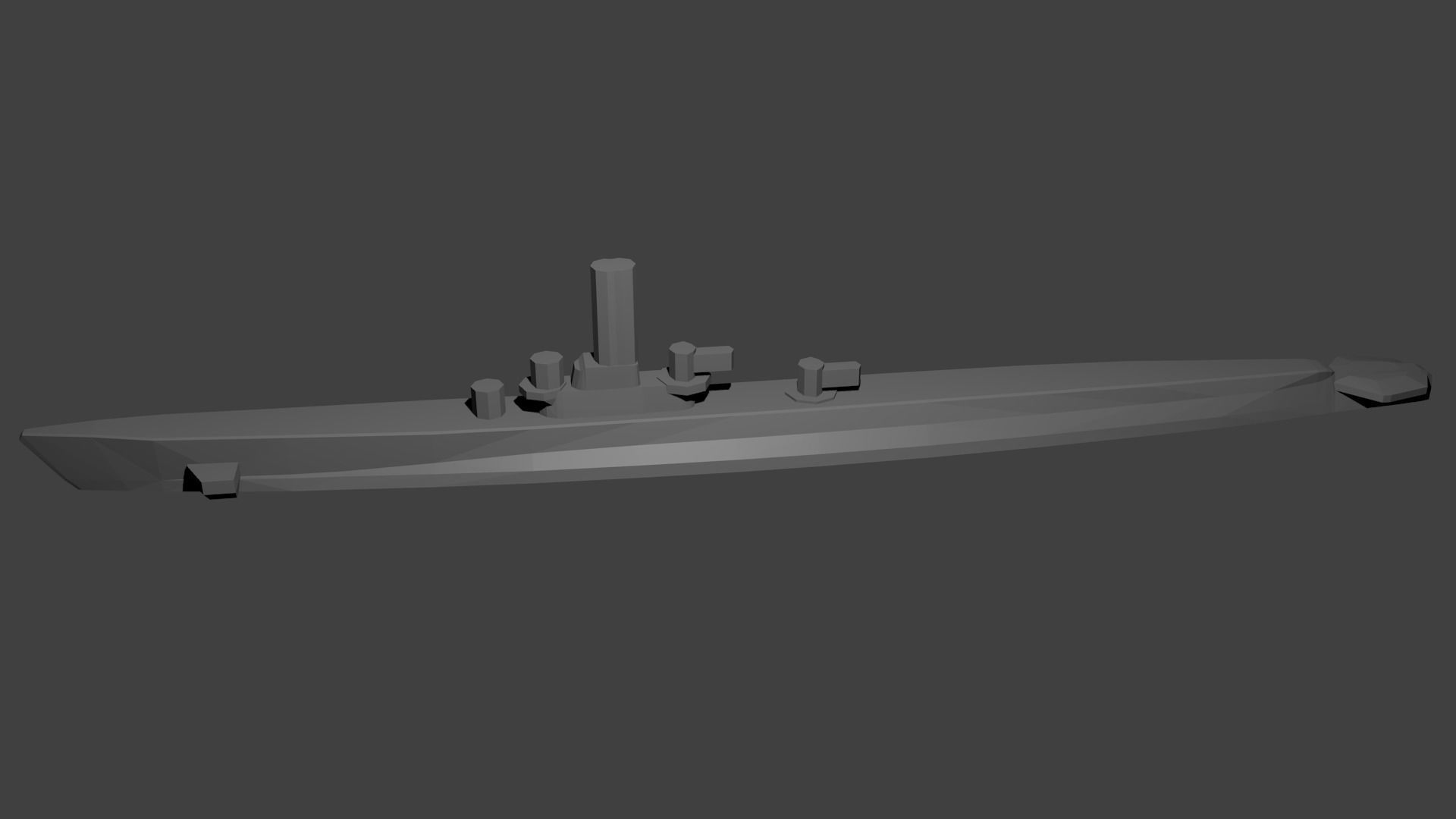 US Gato Class Submarine free 3D model 3D printable | CGTrader