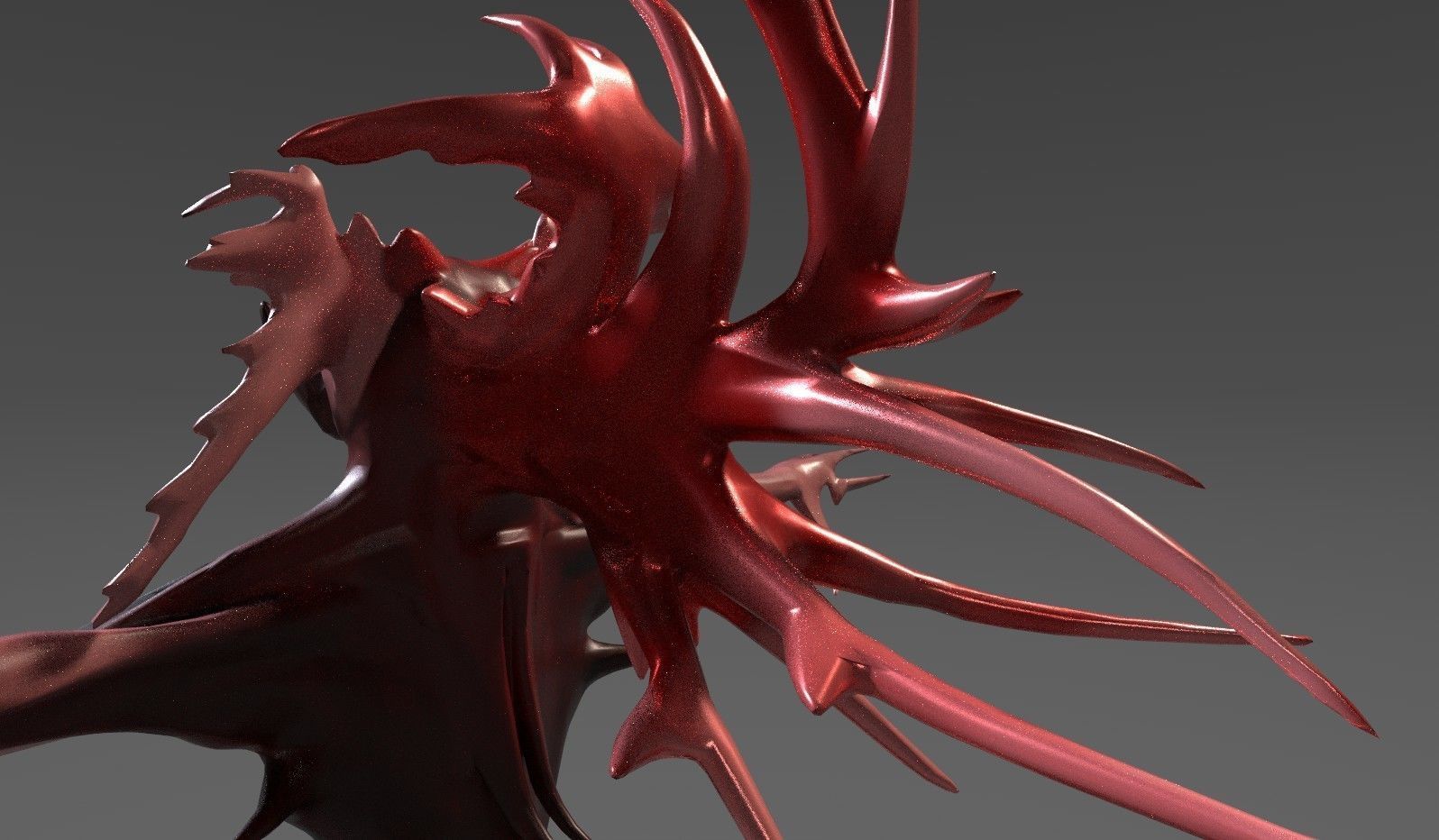 Spore Warrior Alien Character free VR / AR / low-poly 3D model | CGTrader