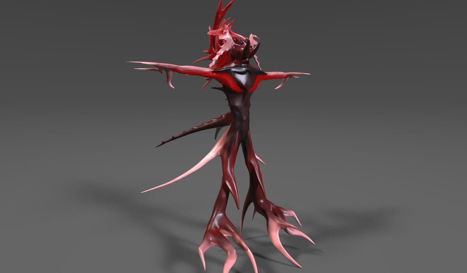 Spore Warrior Alien Character free VR / AR / low-poly 3D model | CGTrader