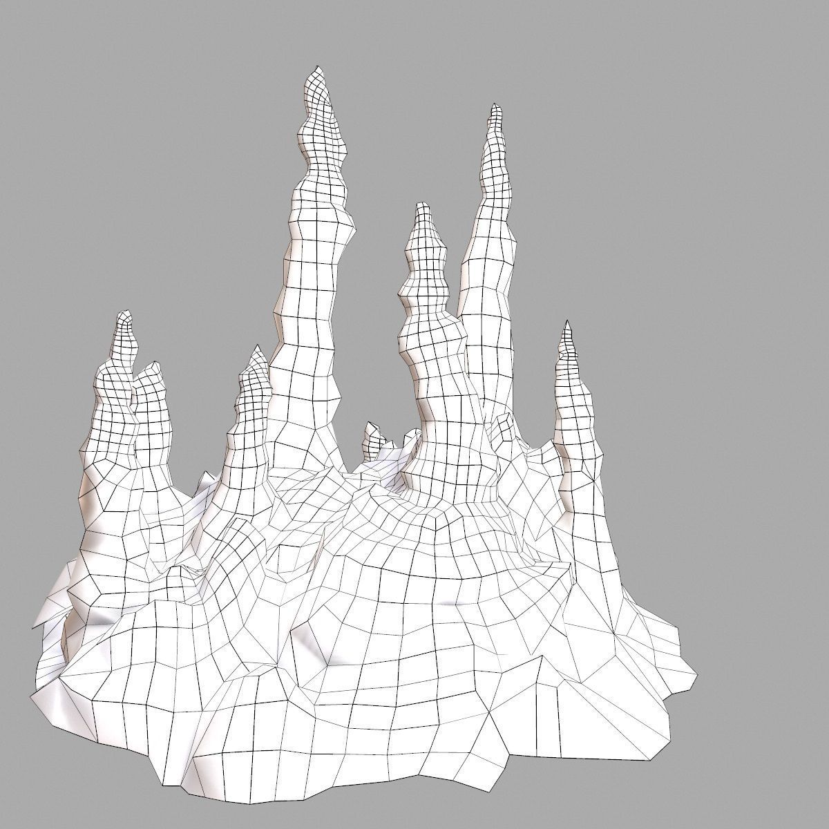 3D model stalactite VR / AR / low-poly | CGTrader