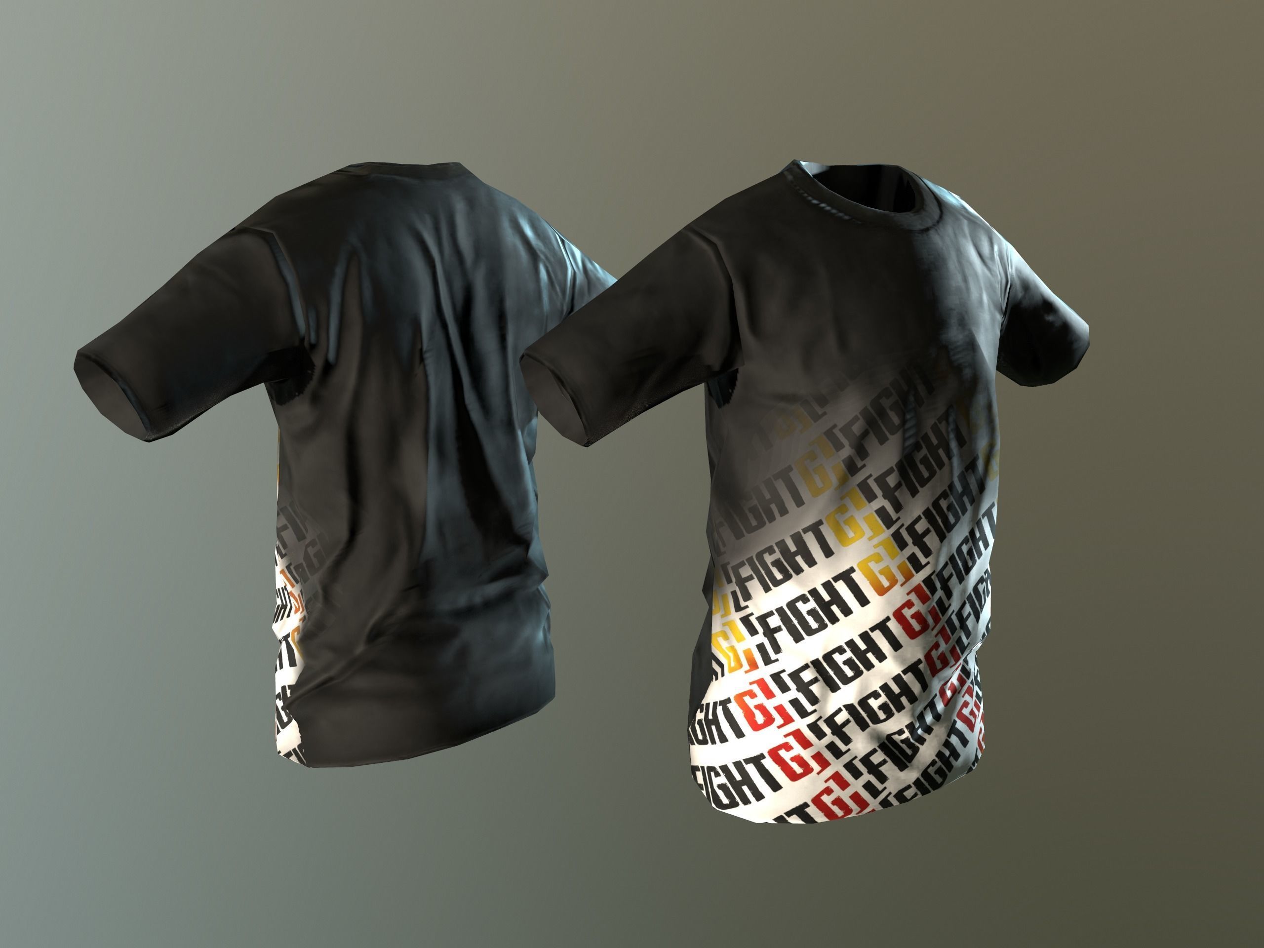 3D model Shirts 1 VR / AR / low-poly | CGTrader