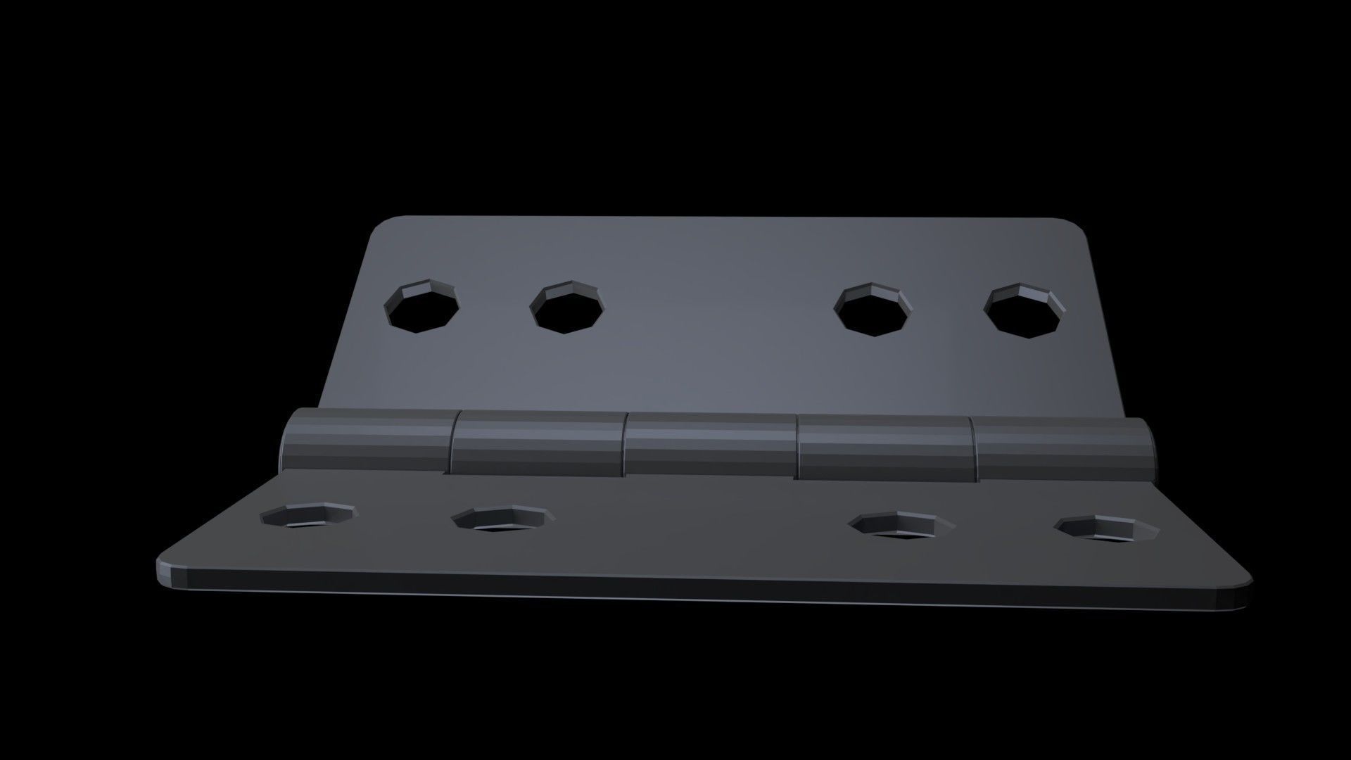 3D model Low poly Hinge 1 VR / AR / low-poly | CGTrader