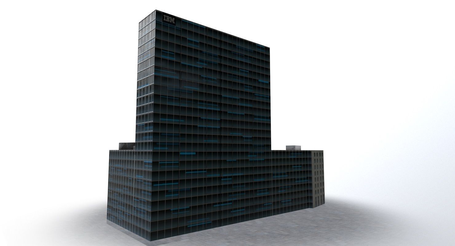 3D model Hamburg IBM Tower VR / AR / low-poly | CGTrader
