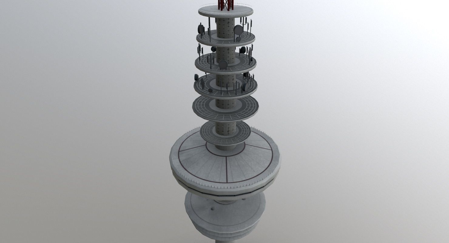 3D model Hamburg Heinrich Hertz VR / AR / low-poly | CGTrader