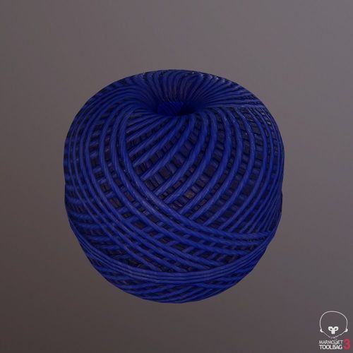 3D model Rope roll VR / AR / low-poly | CGTrader