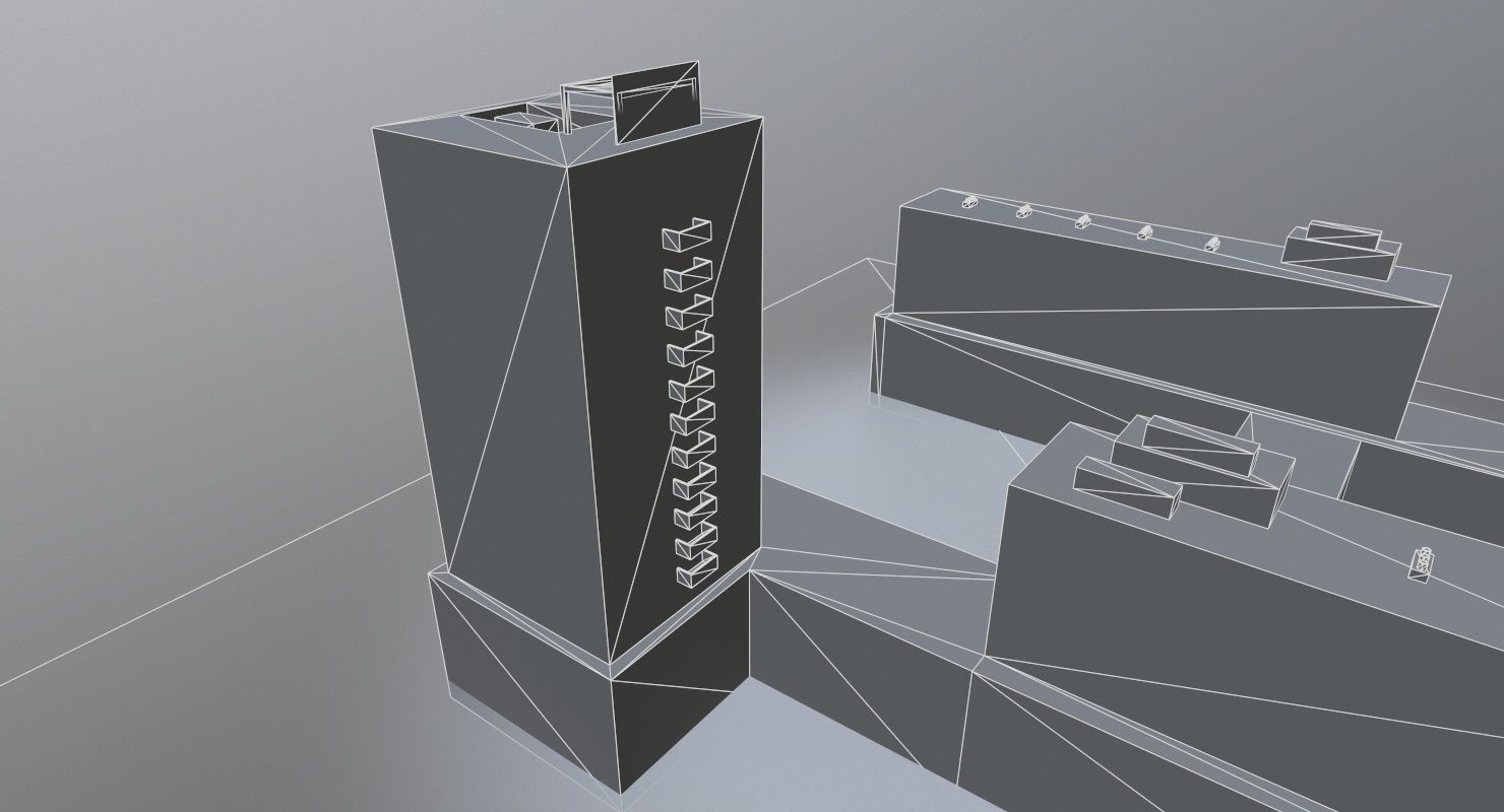 3D model Amsterdam TMF VR / AR / low-poly | CGTrader