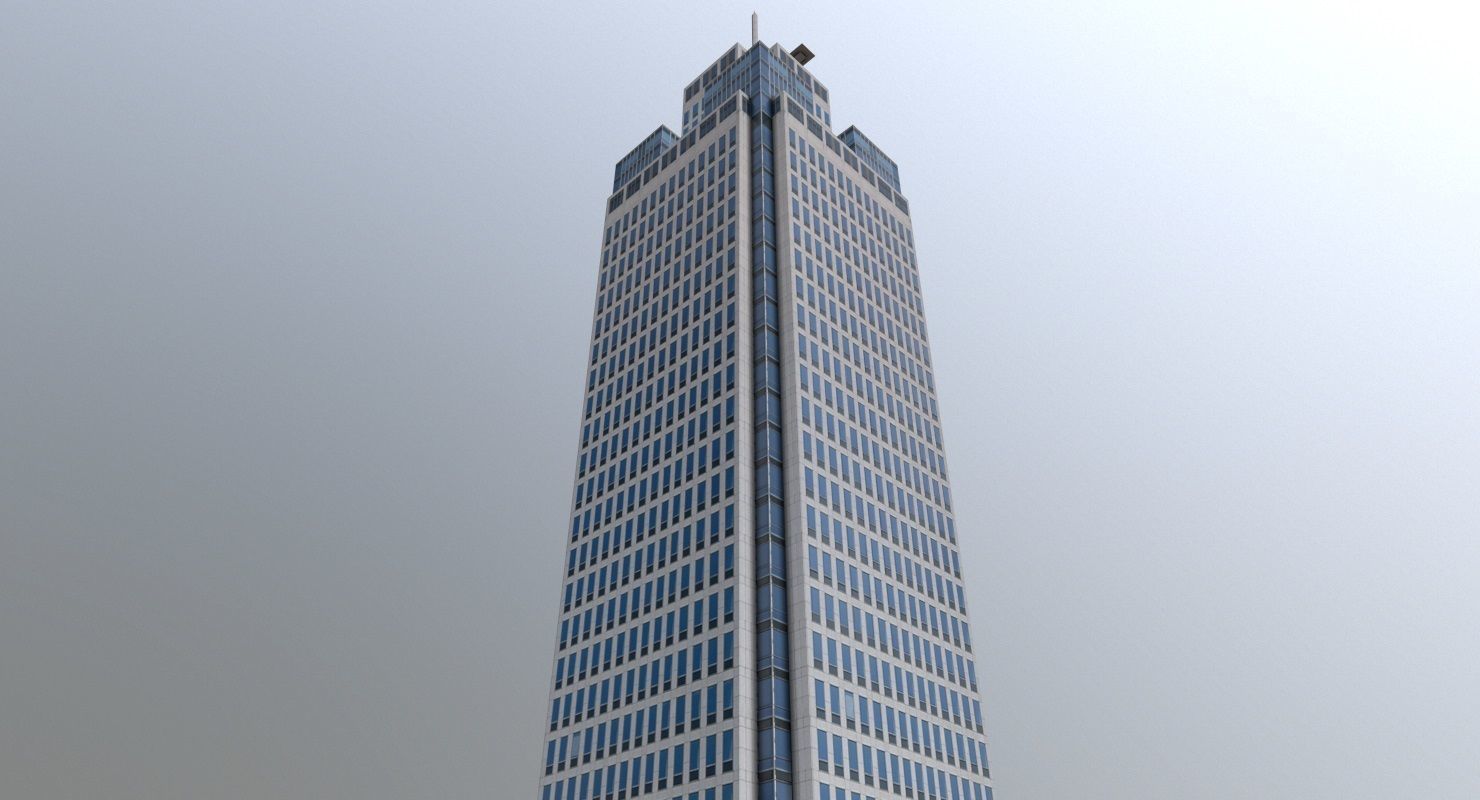 3D model Amsterdam Rembrandt Tower VR / AR / low-poly | CGTrader