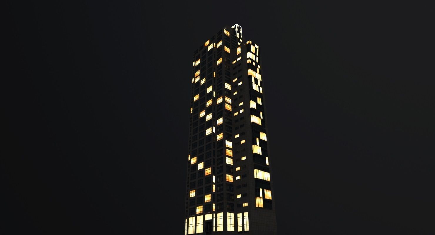 3D model Amsterdam Mondriaan Tower VR / AR / low-poly | CGTrader