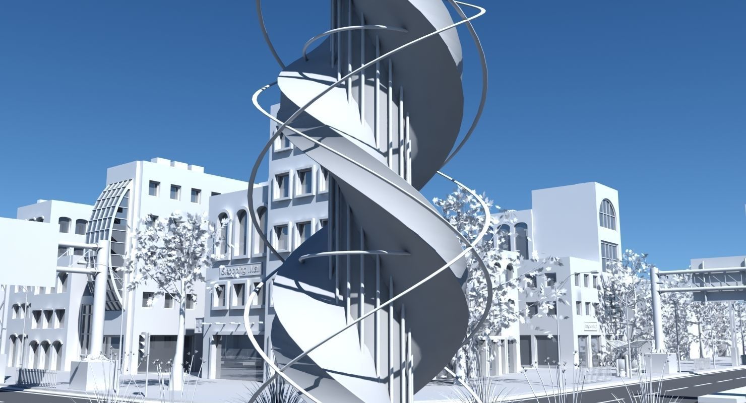 3D City Street 3D model | CGTrader