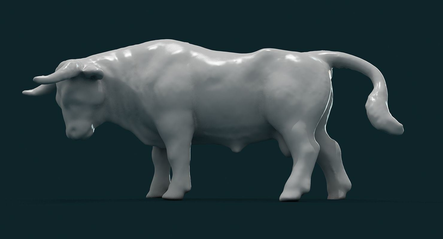Bull 3D Model 3D model | CGTrader