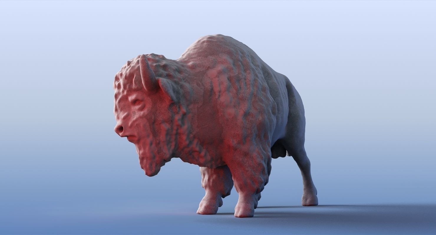3D Bison 3D model | CGTrader