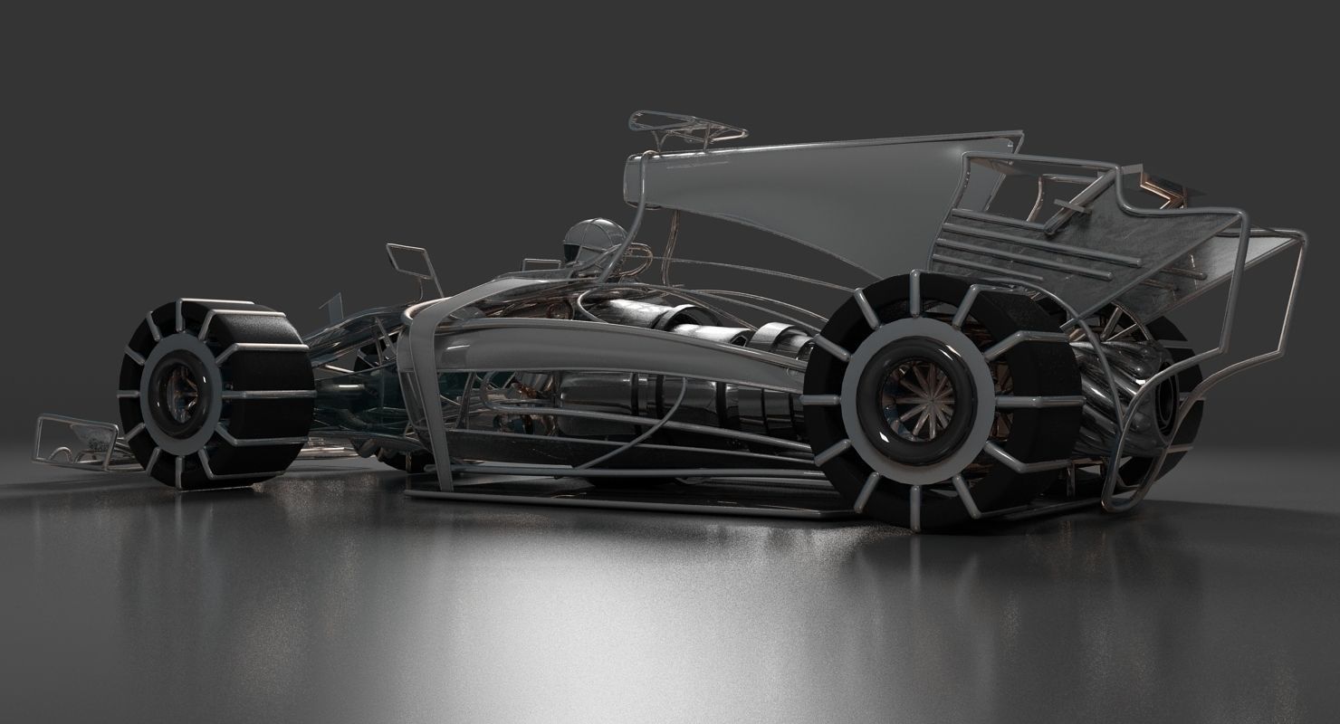Formula 1 Car Concept 3D model | CGTrader