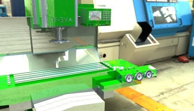 CNC Milling Machine free 3D Model STL - CGTrader.com