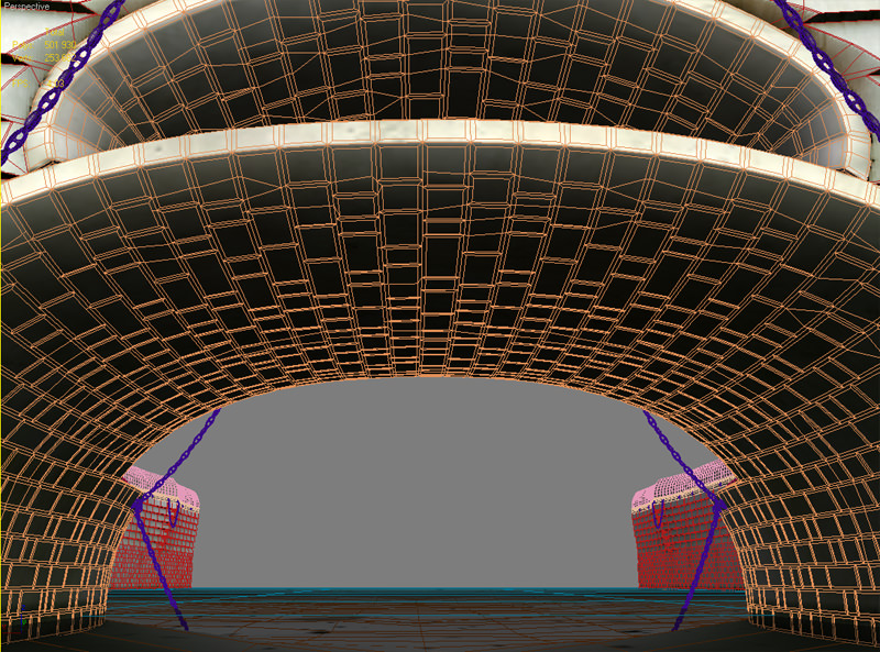 Bireme Bridge neoclassical structure 3D model | CGTrader