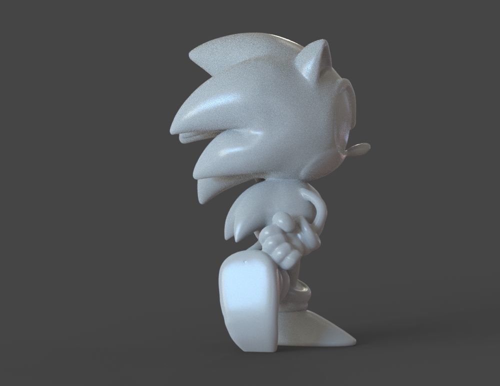 Sonic The Hedgehog 3D model 3D printable | CGTrader