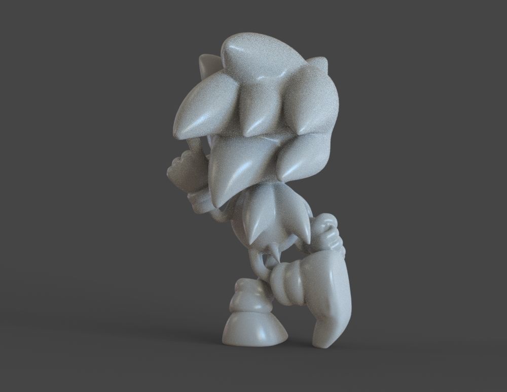 Sonic The Hedgehog 3D model 3D printable | CGTrader