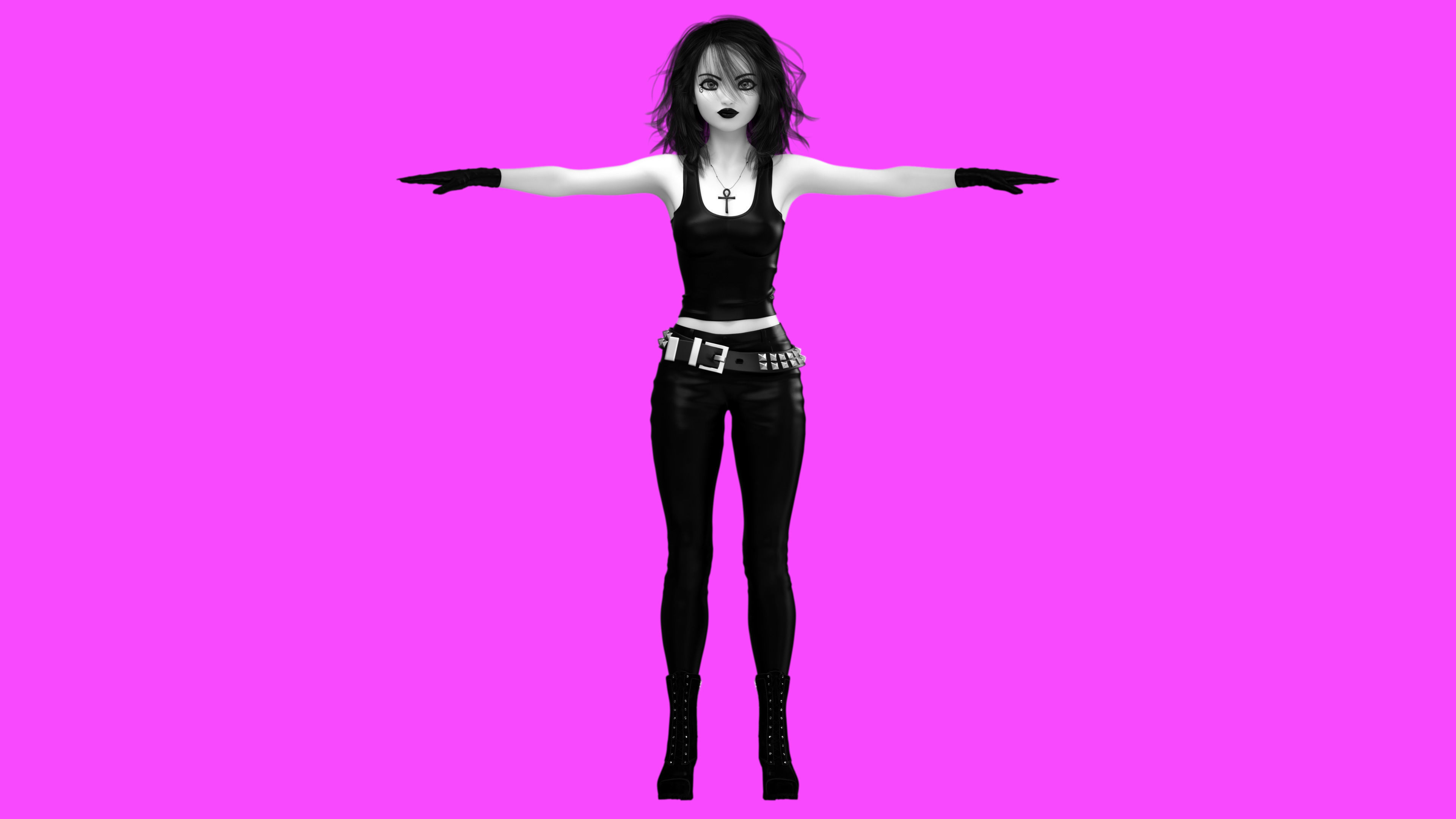 Death - Sandman 3D model animated rigged | CGTrader