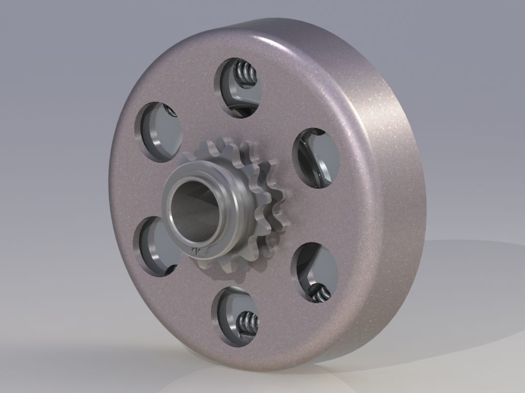 Centrifugal Clutch 3D model | CGTrader