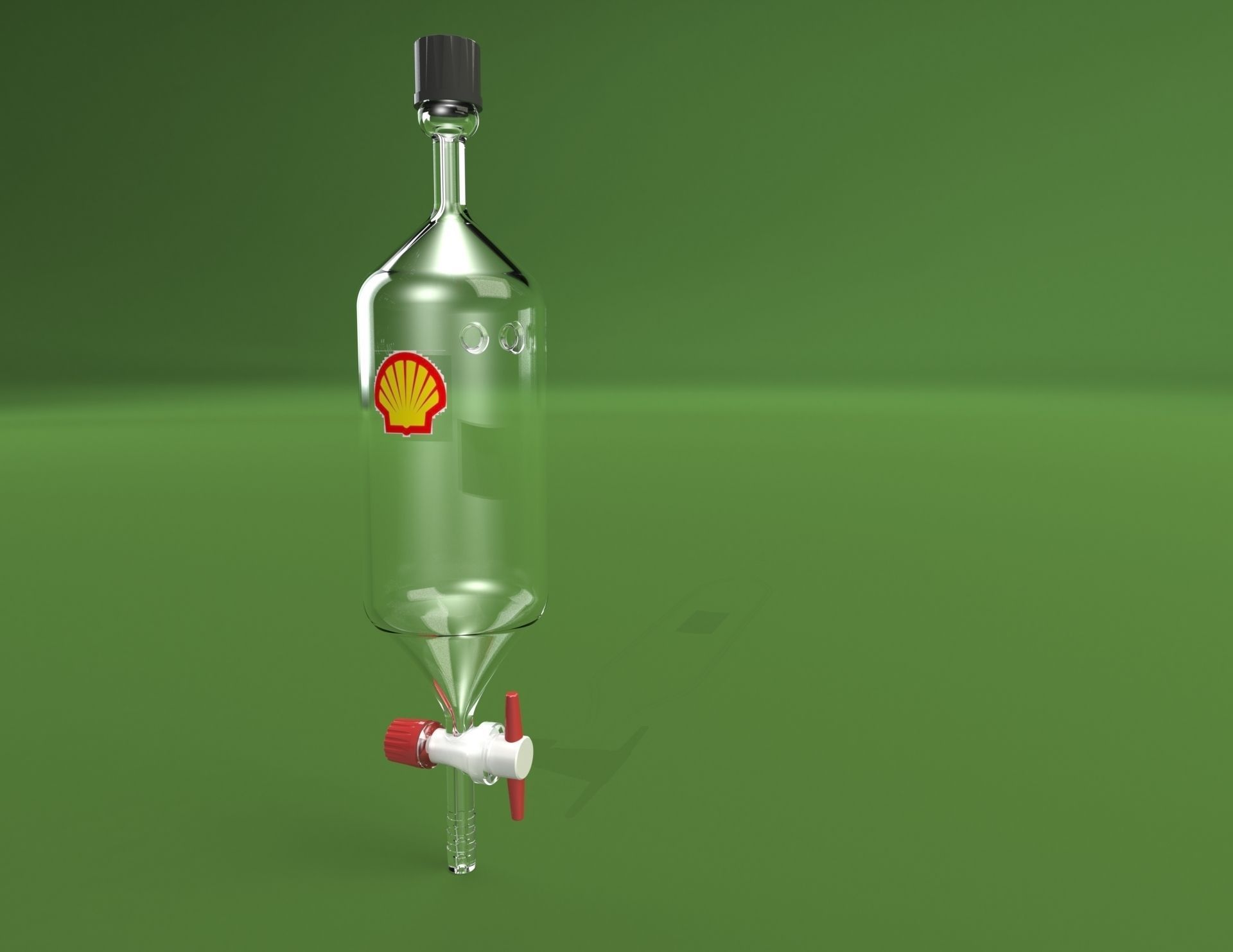 Fuel tank shell eco 3D model | CGTrader
