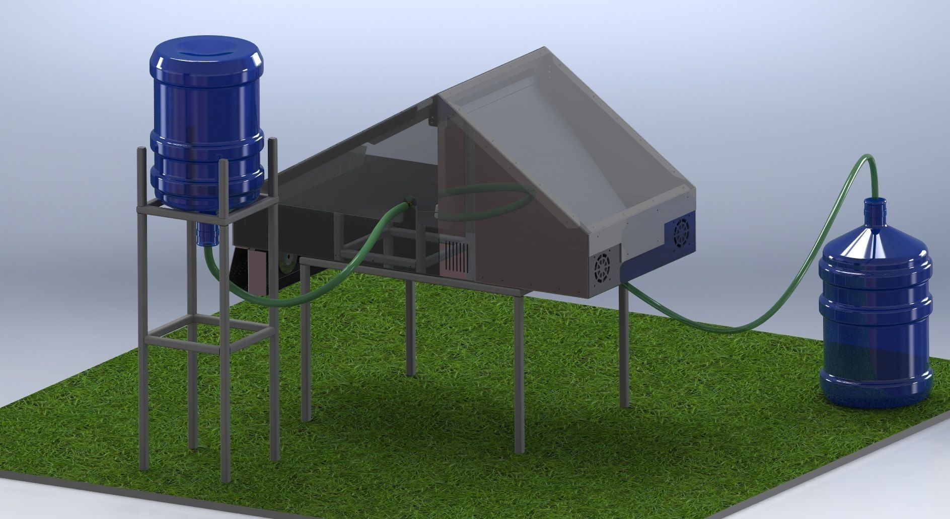 Water Distiller free 3D model | CGTrader