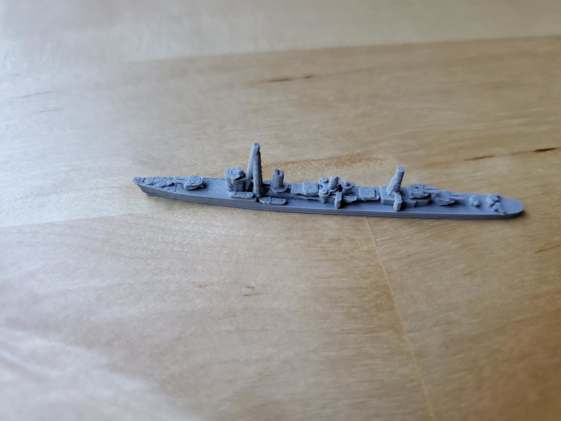 Japanese Asashio Class Destroyer Warship 3D model 3D printable | CGTrader