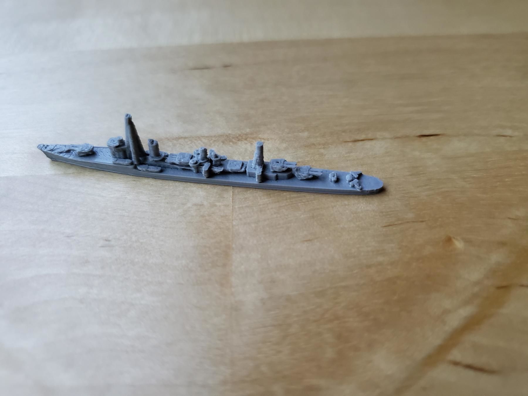 Japanese Asashio Class Destroyer Warship 3D model 3D printable | CGTrader