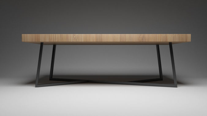 Coffee Table free 3D model | CGTrader
