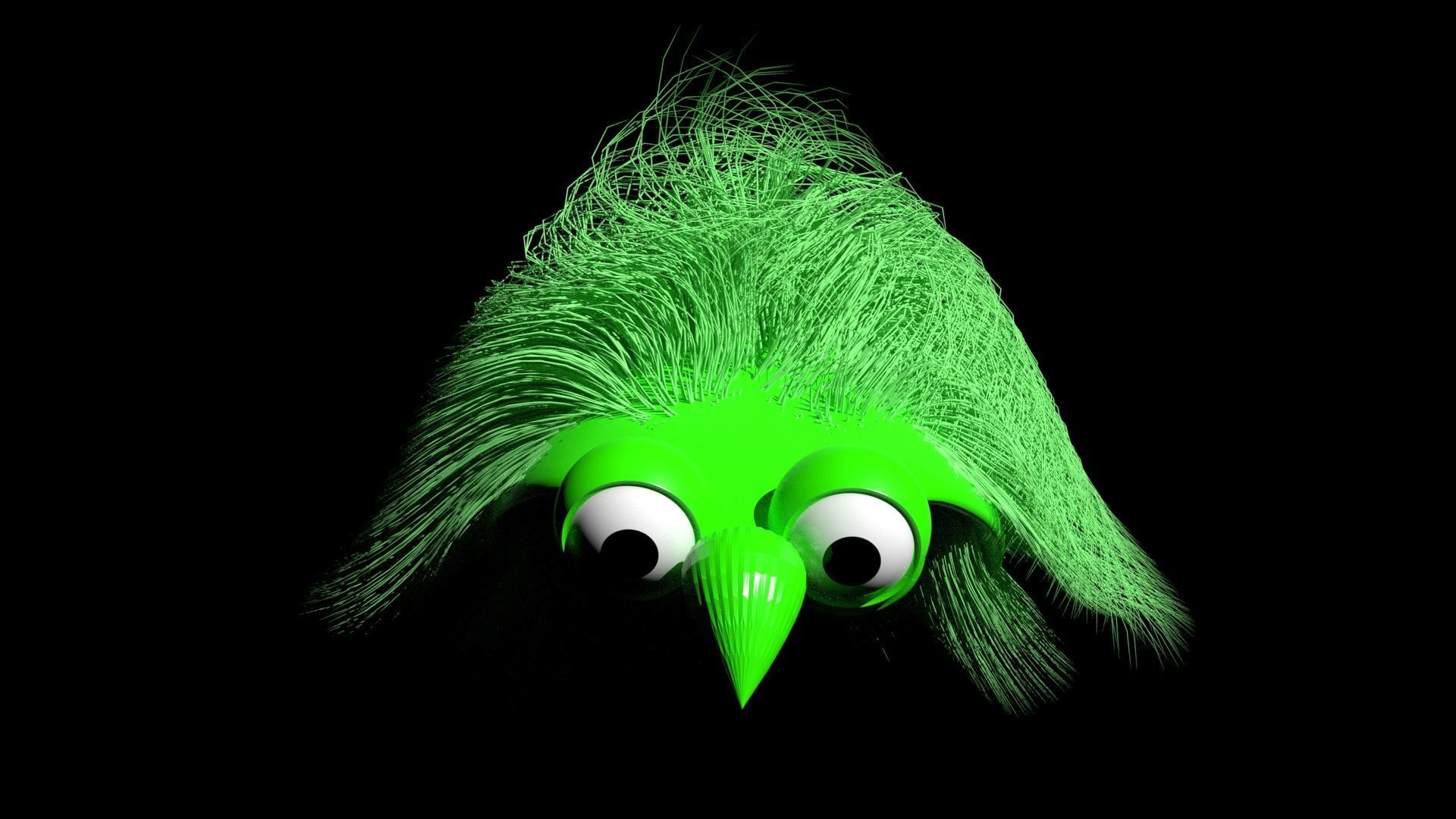 Floppy Bird 3D model animated | CGTrader