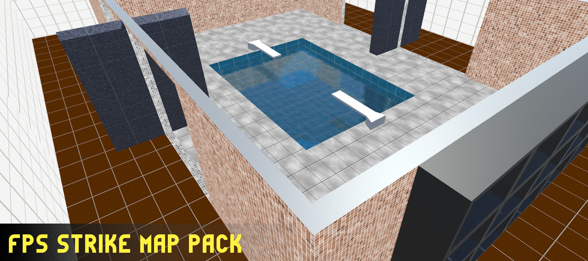 3D model FPS Strike Map VR / AR / low-poly | CGTrader